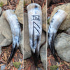 Ansuz Rune Drinking Horn w/ "Toy" - A Grade – Horns of Odin